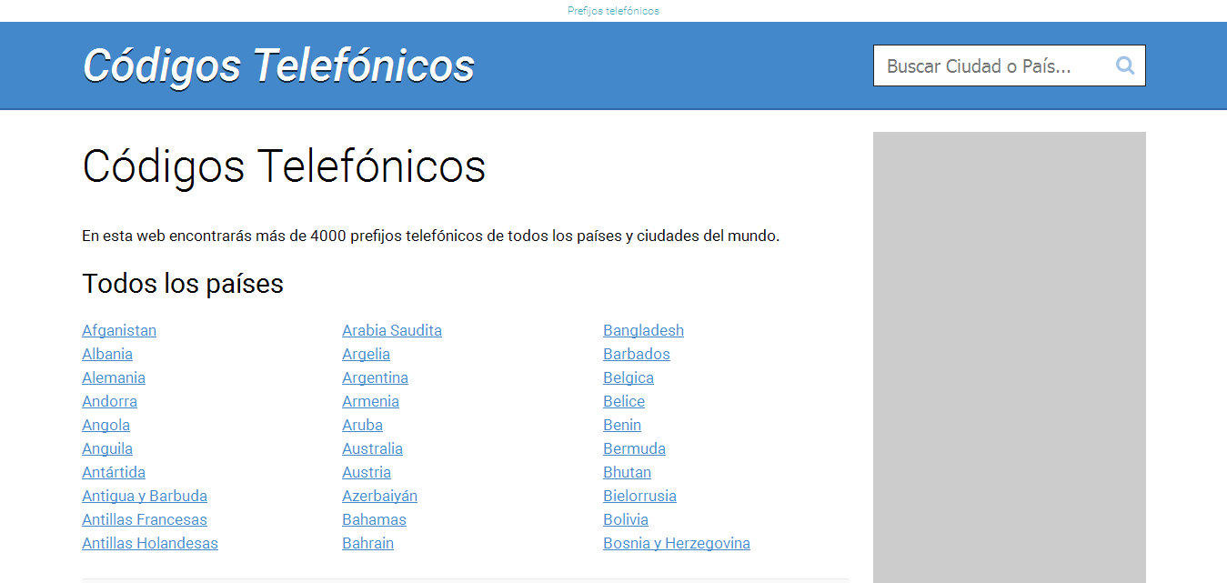 Prefijo telefónico de Colombia - Códigos telefónicos de Colombia ...